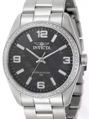 INVICTA Specialty Crystal-embellishment 38mm Watch - Black