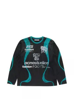Acne Studios Sports Jersey Graphic T-shirt
