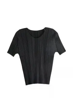 Issey Miyake Plissé Effect T-shirt