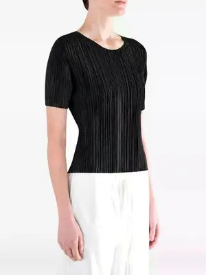 Issey Miyake Plissé Effect T-shirt