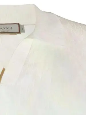 Canali Cable-knit T-shirt