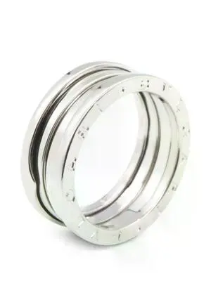 BVLGARI B.zero1 Three-band Ring In 18kt White Gold