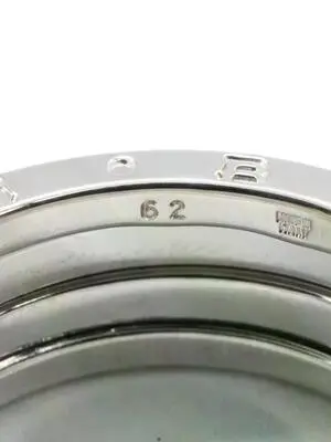 BVLGARI B.zero1 Three-band Ring In 18kt White Gold