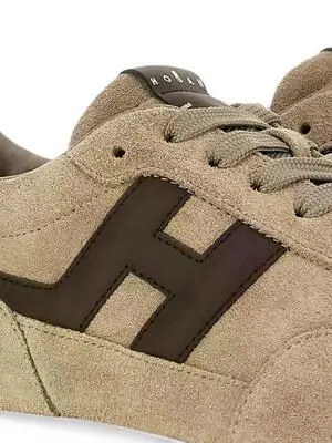 Hogan Vintage Athletic Sneakers - Neutrals