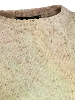 Fabiana Filippi Flecked Crew-neck Sweater - Neutrals