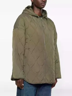Closed Quilted Hooded Jacket