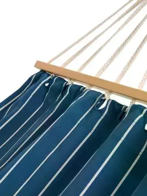 HAY Striped-pattern Hammock - Blue