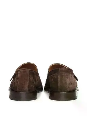 John Galliano Suede Penny Loafers