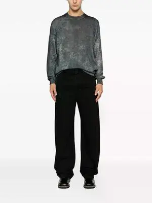 Avant Toi Ribbed Knit Sweater