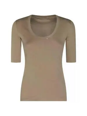 Fabiana Filippi Scoop Neck T-shirts For Women