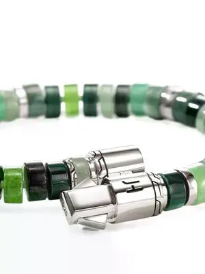 John Hardy Emerald Heishi Bracelet