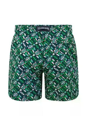 MARY KATRANTZOU Turtle Print Swimsuit