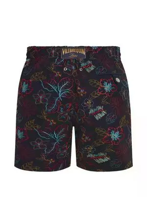 Vilebrequin Navy Floral Print Swimsuit