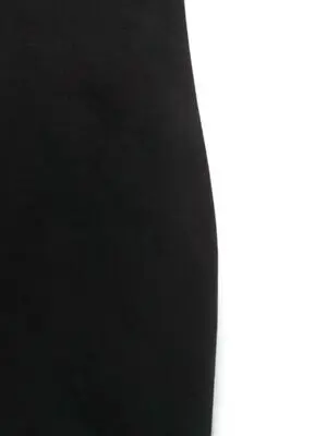 Rick Owens Maxi Skirt With Raw Hem