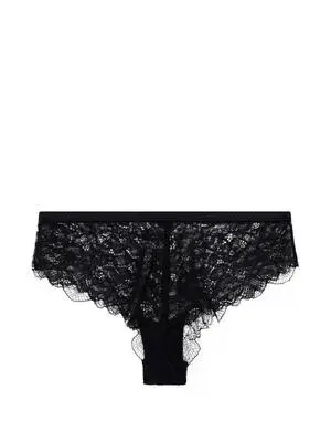 Love Stories Gloria Lace Briefs - Black