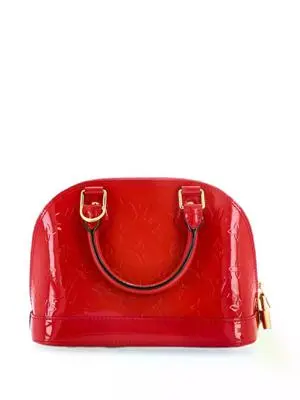LOUIS VUITTON Alma Handbag Monogram Vernis Bb