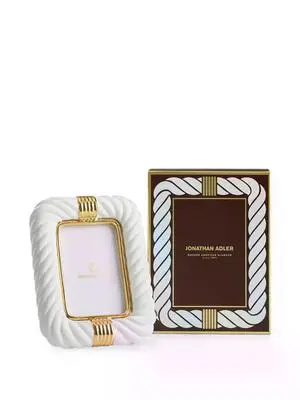 Jonathan Adler Twisted-rope Gold-tone Picture Frame