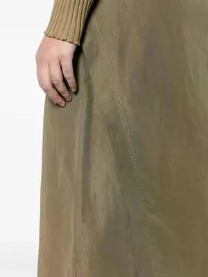 Vince Wrap-effect Straight Midi Skirt