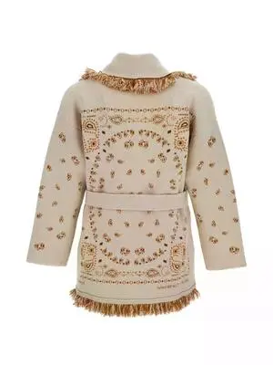 Alanui Bandana Print Cardigan