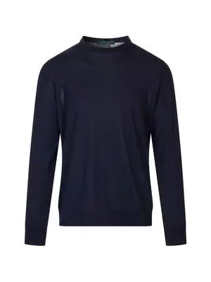 Kiton Crew Neck Long Sleeve Sweater