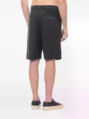 MYTHS Pleated Wool Shorts