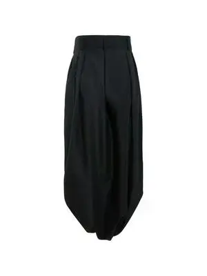 Comme Des Garçons Pleated Balloon Midi Skirt