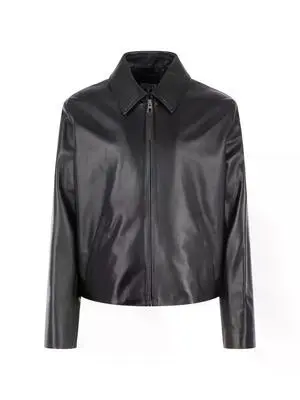 Loewe Lambskin Leather Zip-up Jacket