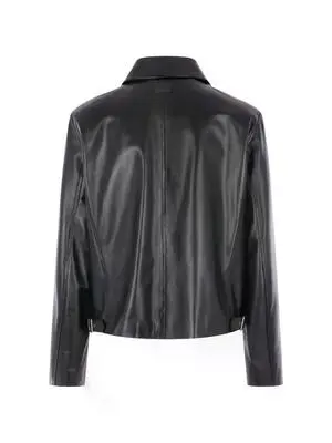 Loewe Lambskin Leather Zip-up Jacket