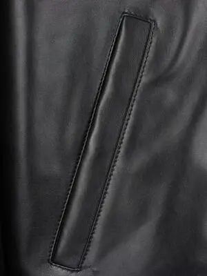 Loewe Lambskin Leather Zip-up Jacket