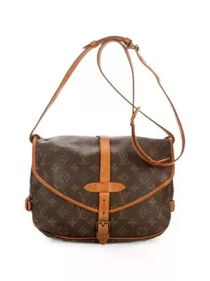 LOUIS VUITTON Saumur 25 Shoulder Bag - Brown
