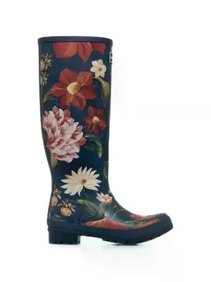 Barbour X Farm Rio Floral Print Rain Boots