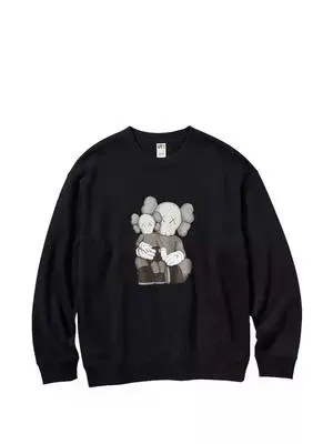 KAWS X Uniqlo Graphic-print Sweatshirt