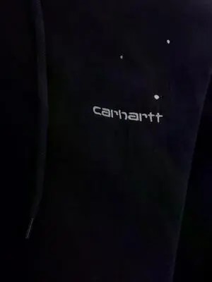 Carhartt Work In Progress Paint-splatter Embroidered Hoodie