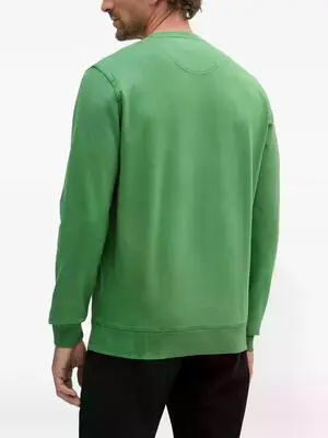 Barbour Crew-neck Sweatshirt With Embroidered Logo