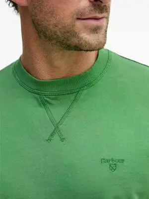Barbour Crew-neck Sweatshirt With Embroidered Logo