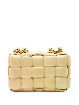 Bottega Veneta Cassette Chain Shoulder Bag - Neutrals