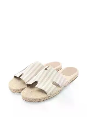 Hermès Antigua Striped Espadrilles