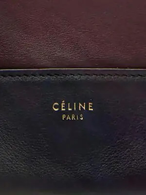 Celine 2018 Frame Shoulder Bag - Blue