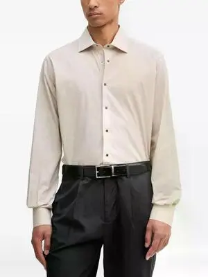 Karl Lagerfeld Logo-plaque Long-sleeve Shirt