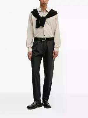 Karl Lagerfeld Logo-plaque Long-sleeve Shirt