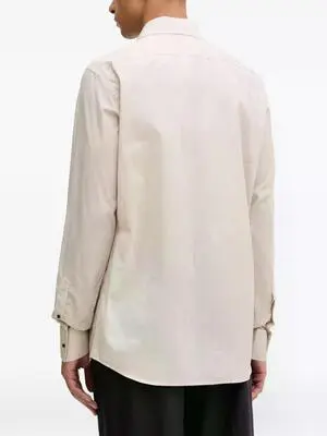 Karl Lagerfeld Logo-plaque Long-sleeve Shirt