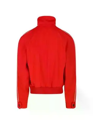 Marni Zip-up Jacket With Contrast Piping