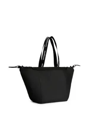 Tommy Hilfiger Logo Patch Drawstring Tote Bag - Black