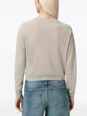 ALLSAINTS Deetz Knitted Motif Sweater