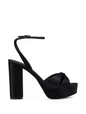 LE SILLA Odette Platform Sandals - Black