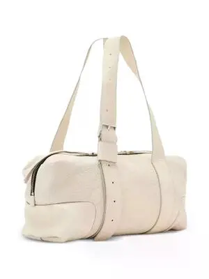ALLSAINTS Buckle-detail Leather Shoulder Bag - Neutrals