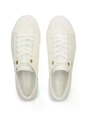 Tommy Hilfiger Logo Plaque Mesh Sneakers