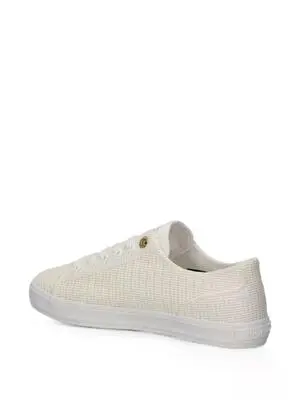Tommy Hilfiger Logo Plaque Mesh Sneakers