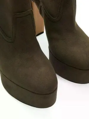 Casadei Patty Arceus Platform Ankle Boots