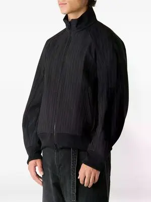 Sacai Pinstripe Bomber Jacket